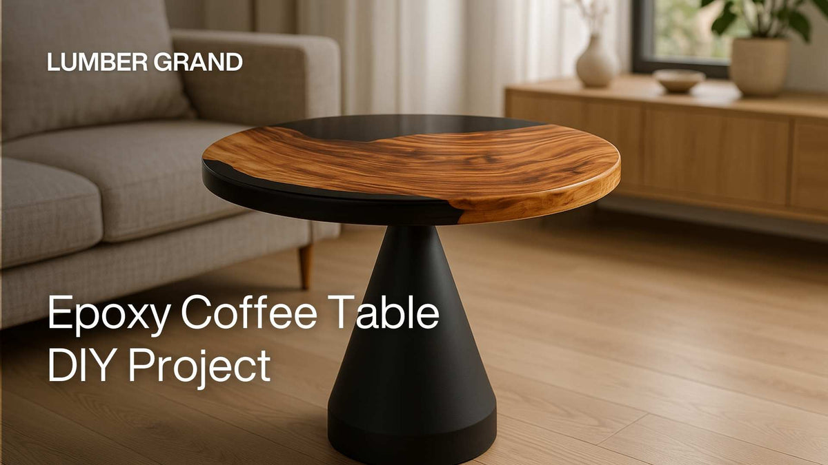 7 Steps to Create the Perfect Epoxy Coffee Table DIY Project – Lumber Grand